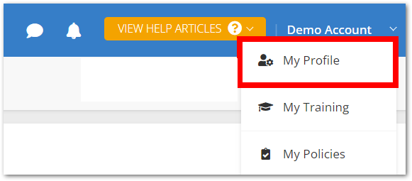 How to access and use the 'My Profile' settings – Knowledge Base