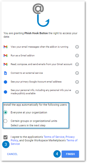 How To Install the Google Phish Hook Button – Knowledge Base