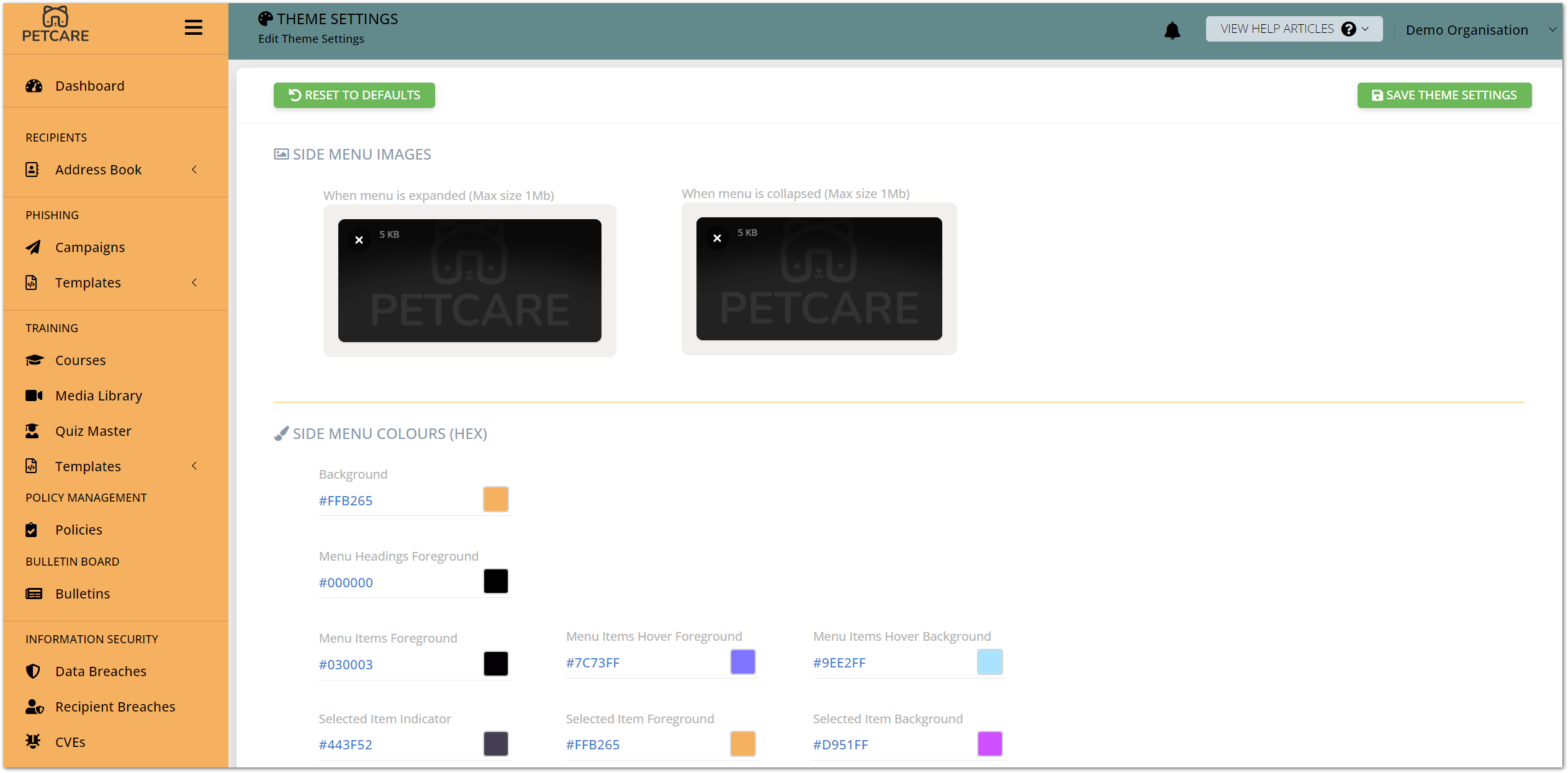 Phishing Tackle Partners: How to change a managed organisation's ...