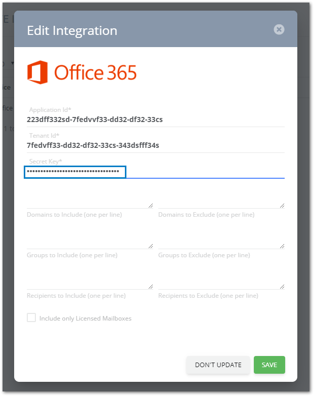 Configure Synchronisation and Delivery Using Microsoft 365 (formerly ...