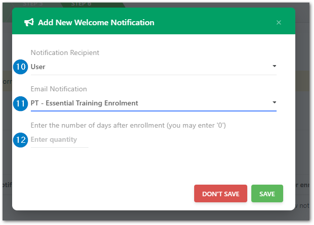 How do I create a new training course – Knowledge Base