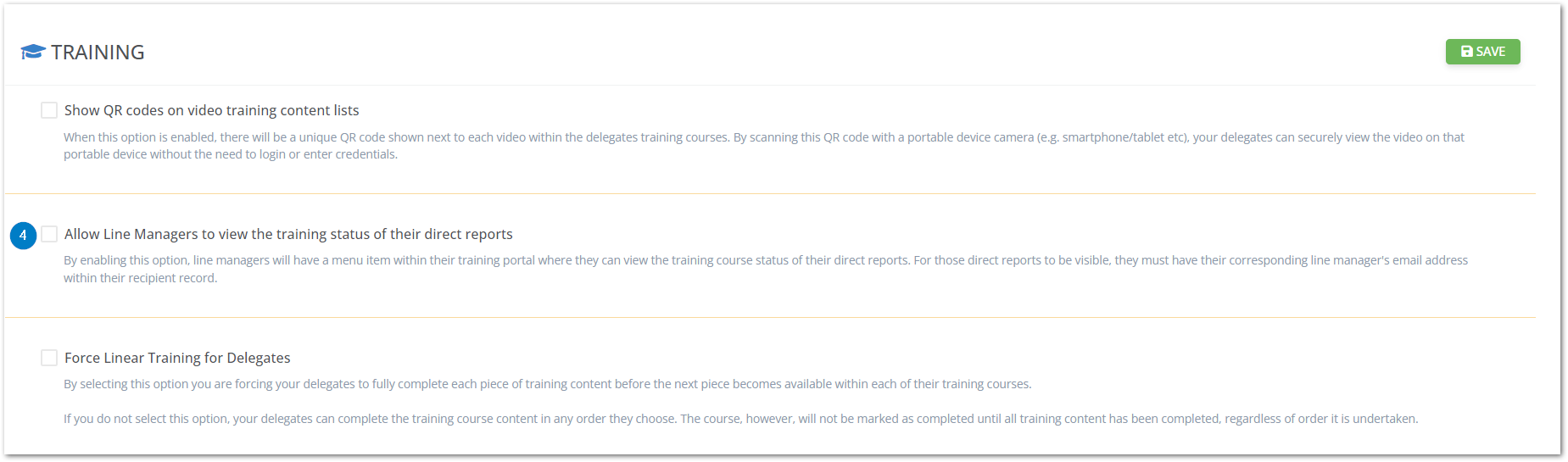 Viewing the Training Status of Your Direct Reports – Knowledge Base